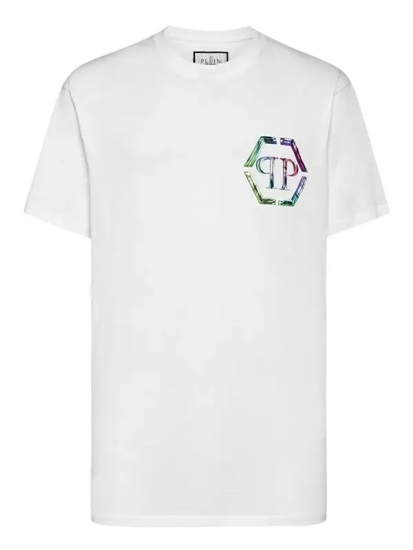 Philipp Plein Glass Short-sleeve T-shirt - White
