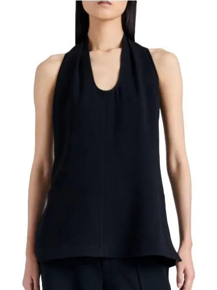 Proenza Schouler Miller Halter Neck Top - Black