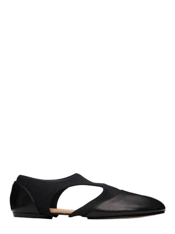 MAISON MARGIELA Tabi Jazz Ballet Flats - Black