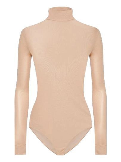 MAISON MARGIELA High-neck Bodysuit - Nude