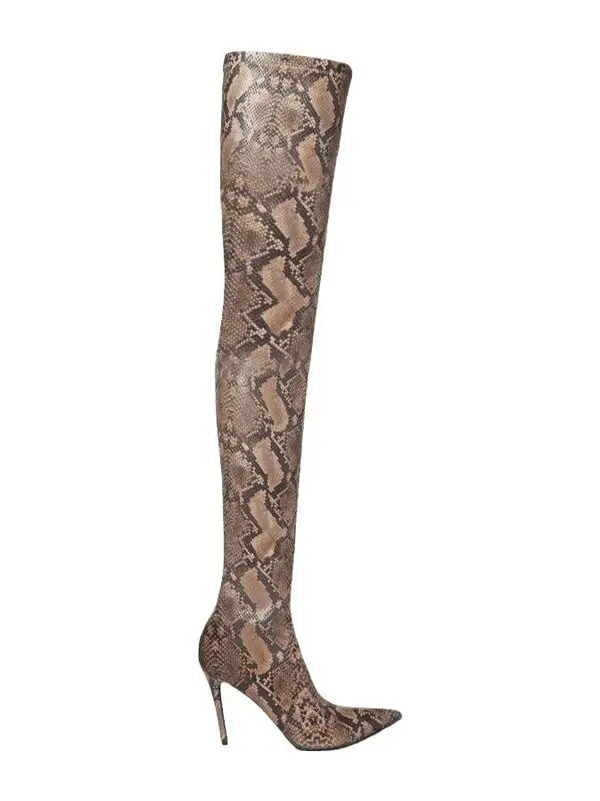 Stella McCartney Pointed Toe Thigh-high Boots - Brown