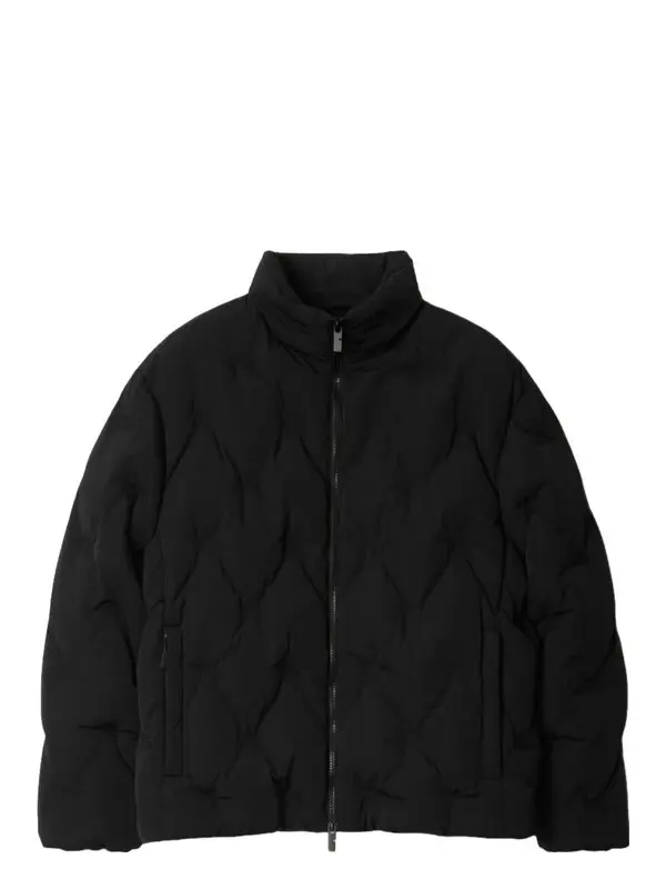 Burberry High-neck Puffer Jacket - Black