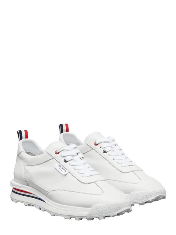 Thom Browne Rwb Tech Runner Sneakers - White