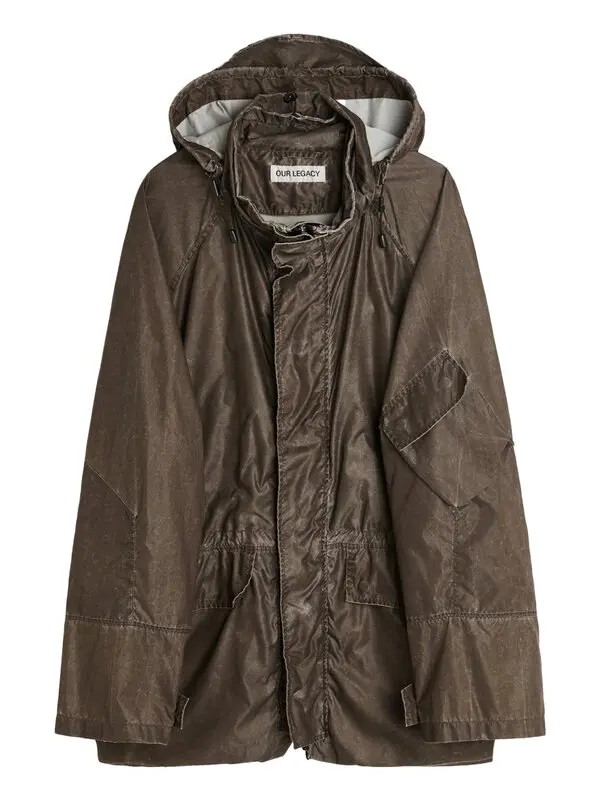 Our Legacy Horizon Hooded Jacket - Brown