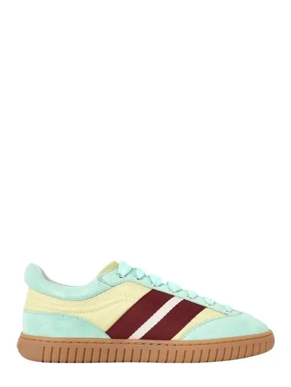 Bally Lace-up Sneakers With Perforated Details - Multicolor