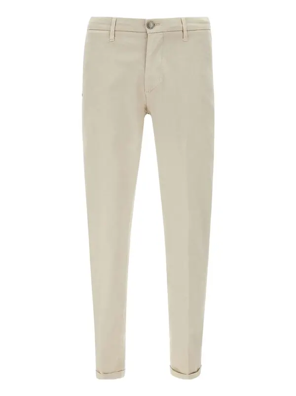 RE-HASH Slim-fit Chinos - Nude