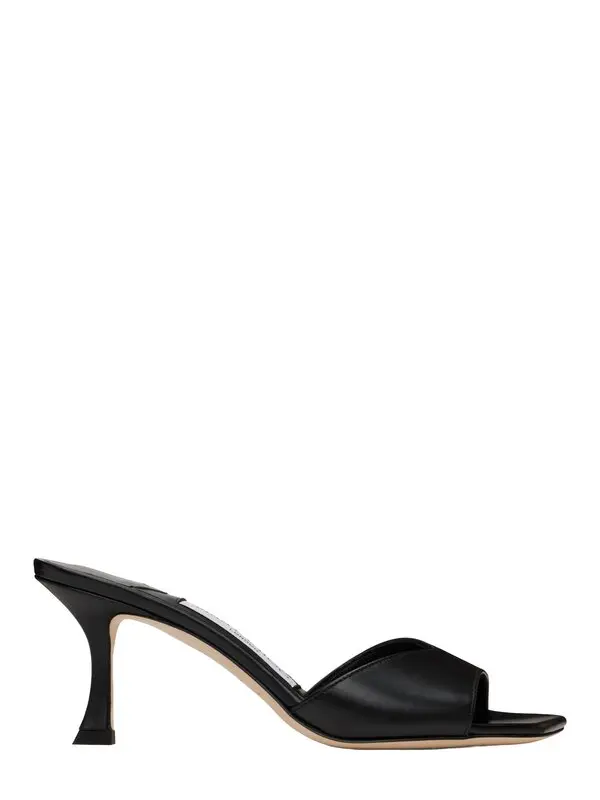 JIMMY CHOO Skye 70 High Heel Sandals - Black