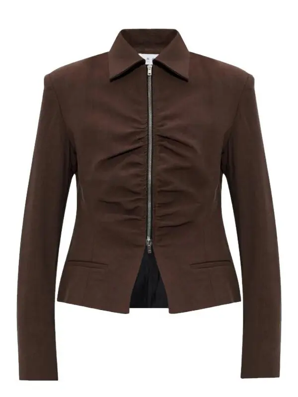 IRO PARIS Long Sleeve Casual Jacket - Black