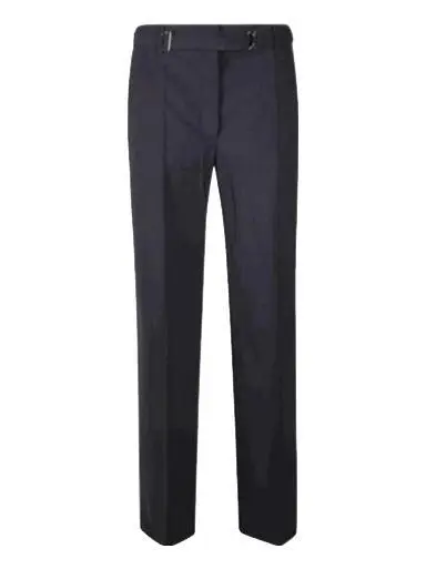Prada Pleated Tailored Trousers - Blue