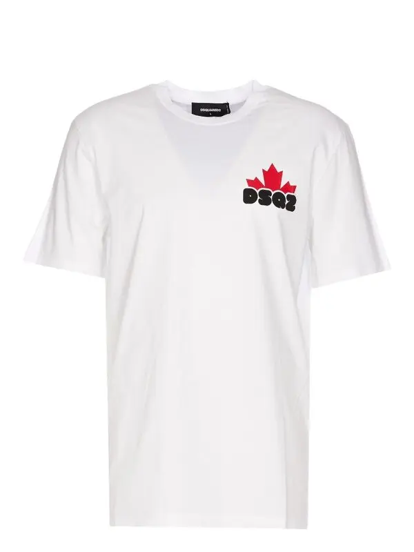Dsquared2 Logo-printed Crewneck T-shirt - White