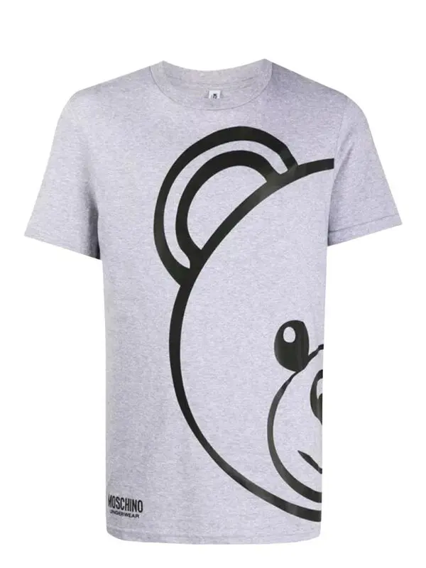 Moschino Logo Short-sleeved T-shirt - White