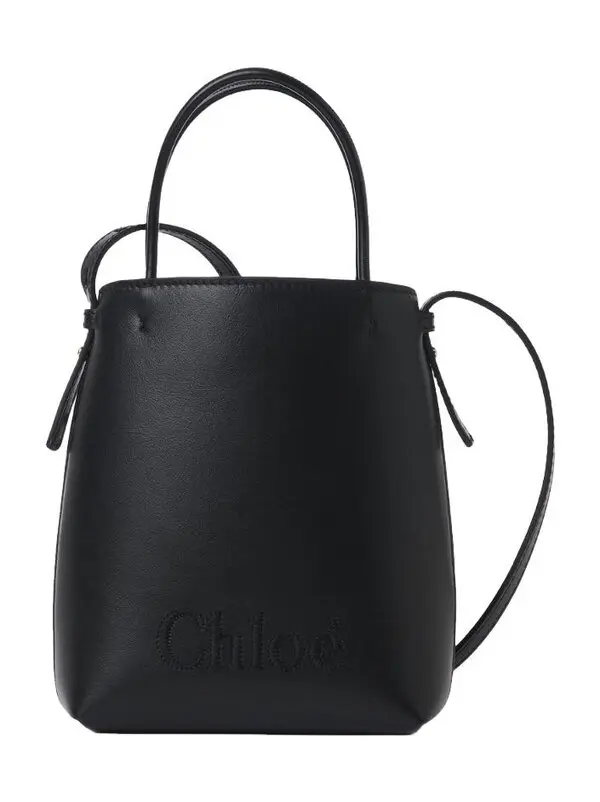 Chloé Sense Micro Tote Bag - Black