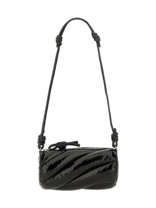 Fiorucci Zippered Shoulder Bag - Black