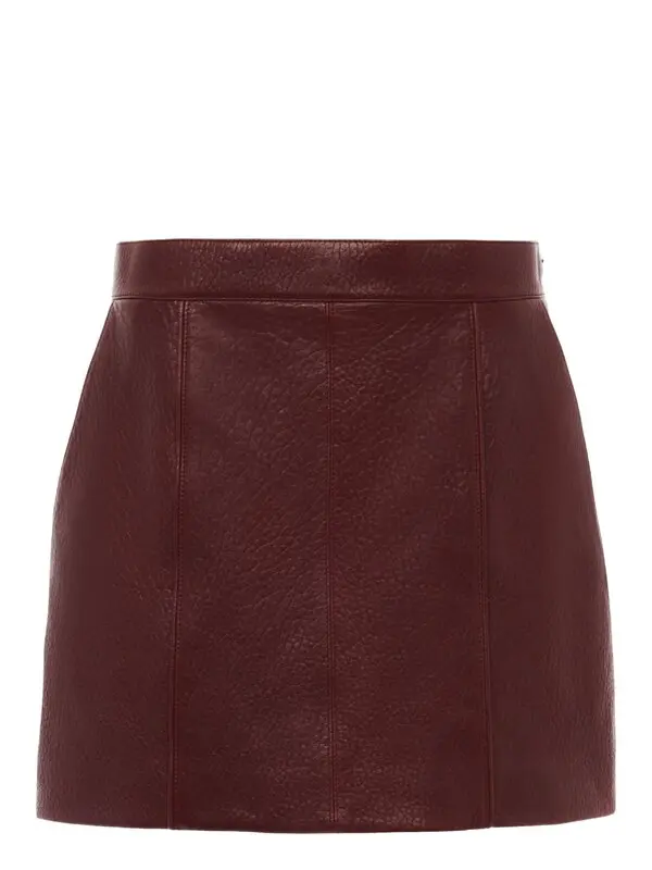 Chloé Panelled Mini Skirt - Full Violine