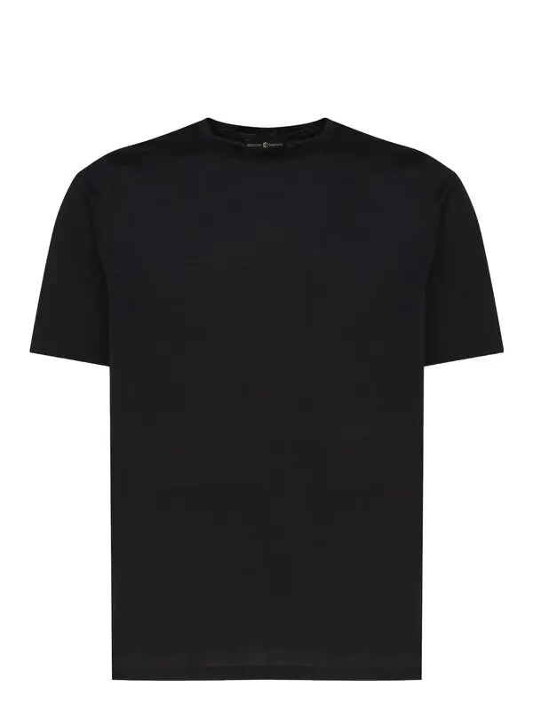 GIULIANO GALIANO Crew Neck T-shirt - Black