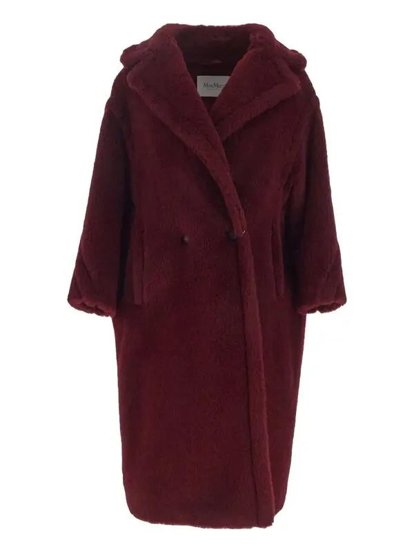 Max Mara Tedgirl Long Coat - Red