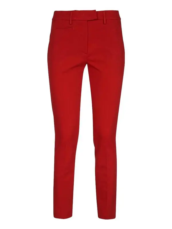 DONDUP Cigarette Pants - Red
