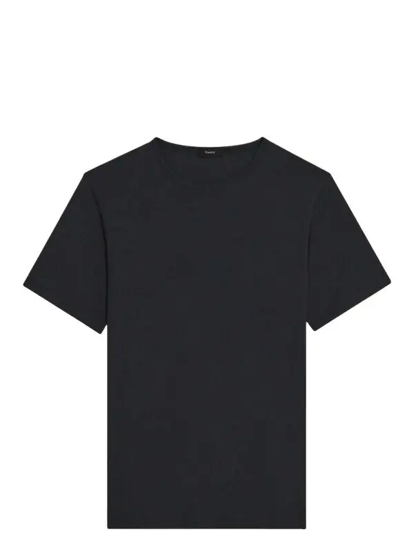 Theory Precise Short-sleeved Crewneck T-shirt - Black
