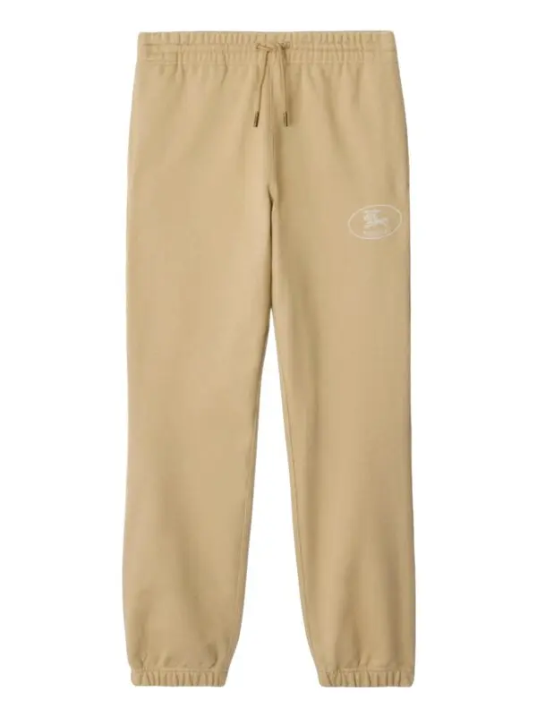 Burberry Logo Embroidered Drawstring Pants - Flaxen
