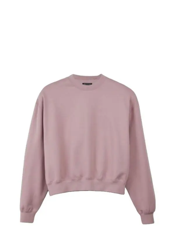Y3 Brushed Terry Boxy Crew Sweatshirt - Magic Fuchsia