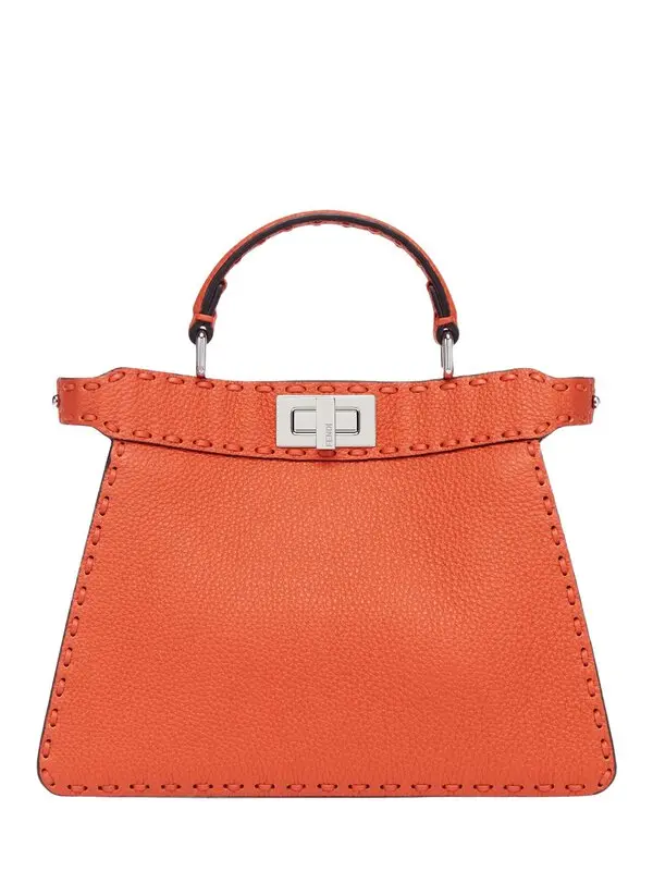 Fendi Peekaboo Iseeu Small Tote Bag - Red