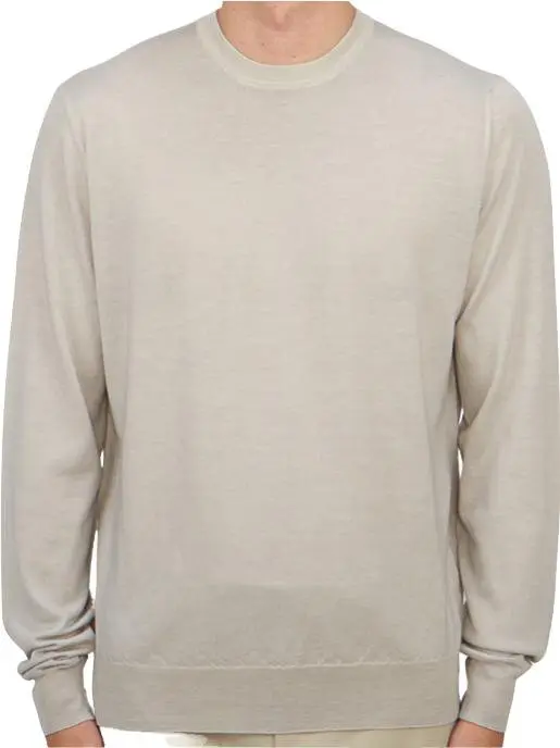 DRUMOHR Fine-knit Merino Wool Jumper - White