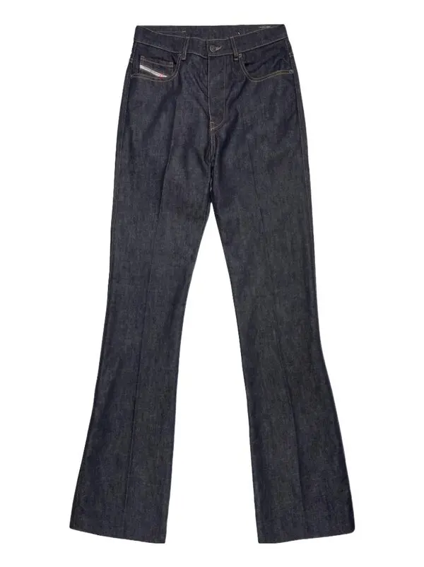 DIESEL® Flared Regular-waist Jeans - Black