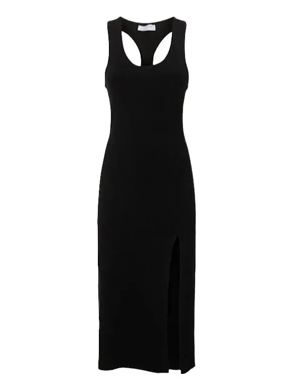 Michael Kors Sleeveless Vest Dress - Black