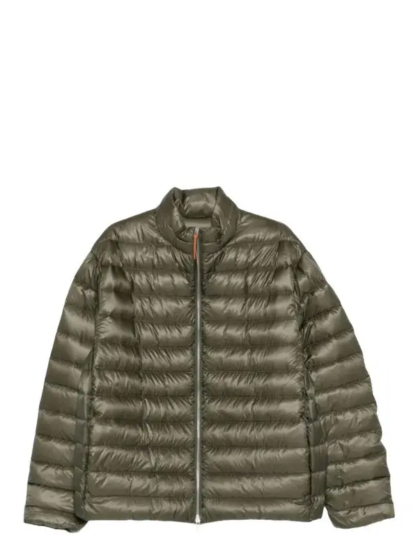 JIL SANDER Quilted Puffer Jacket - Green