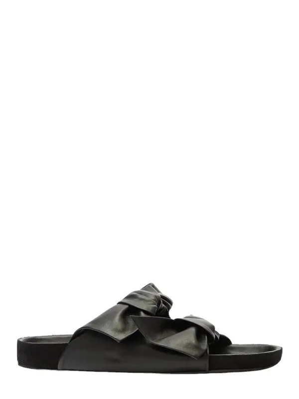Isabel Marant Étoile Lennyo Bow Sandals - Black