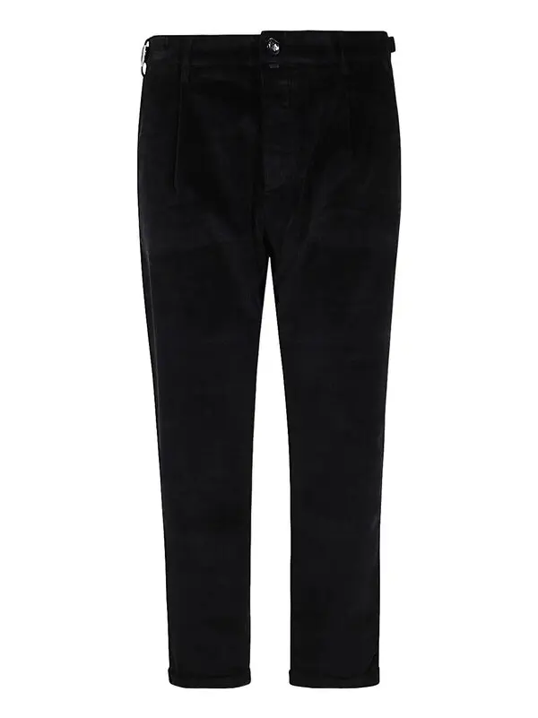 Jacob Cohen Henry Corduroy Trousers - Navy Blue