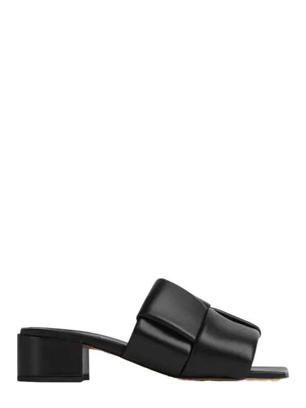 Bottega Veneta Padded Mules - Black