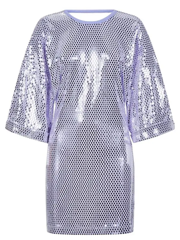 ROTATE BY BIRGER CHRISTENSEN Short-sleeved Dress - White