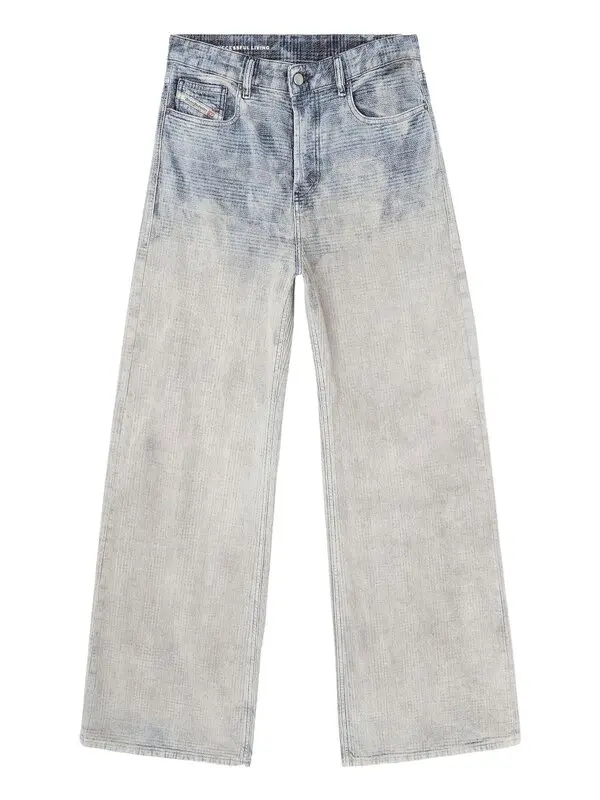 DIESEL® 1996 D Sire Wide-leg Jeans - Light Blue