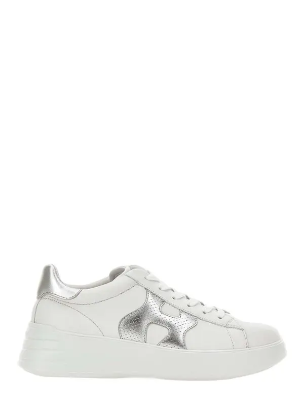 Hogan Rebel Low Top Lace-up Sneakers - White
