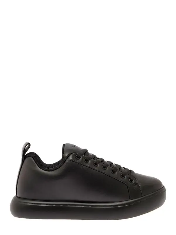 Bottega Veneta Lace-up Sneakers With Padded Design - Black