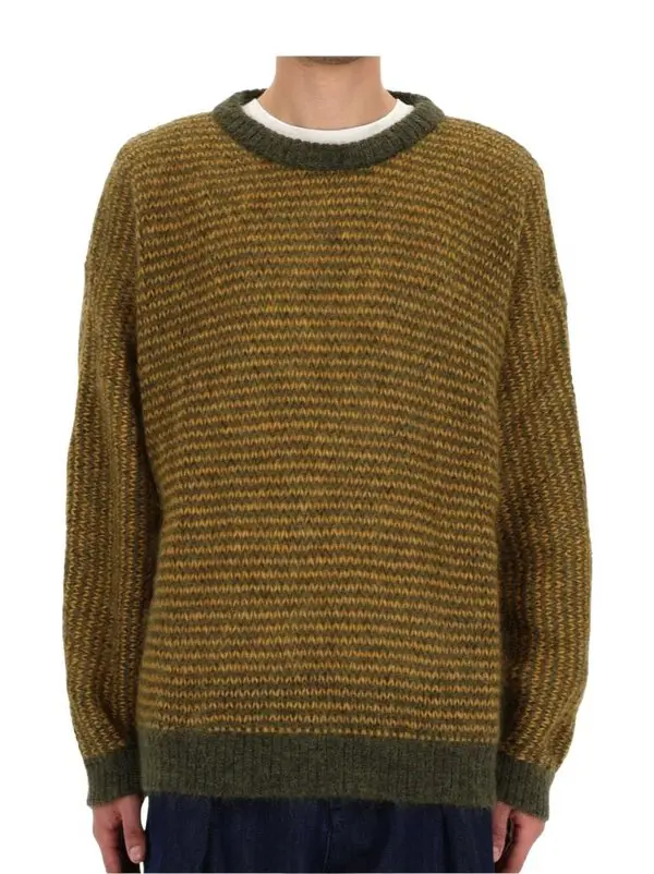 You Must Create Regular Fit Textured Knitwear - Brown