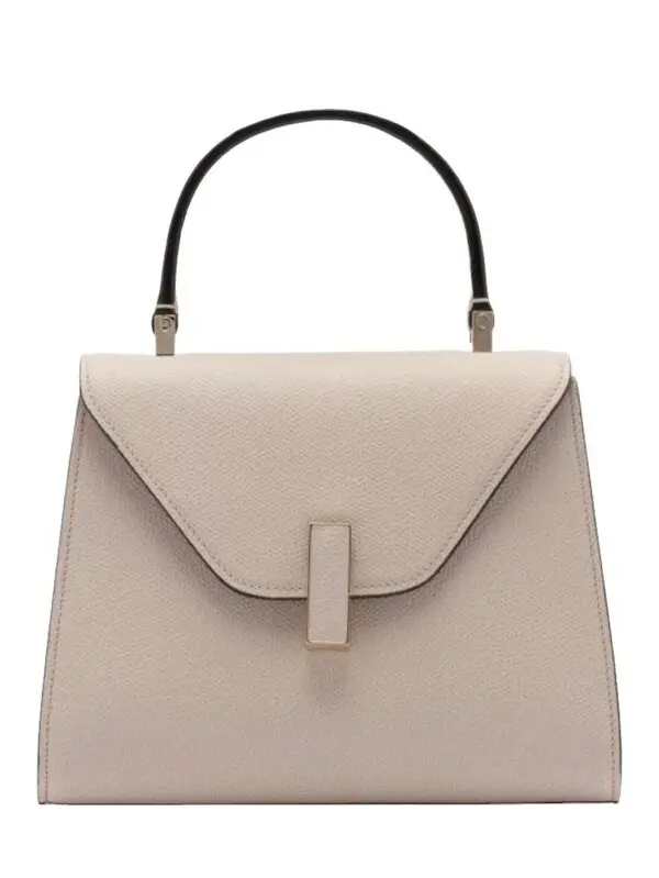 VALEXTRA Iside Foldover Mini Top Handle Bag - Nude