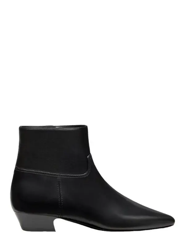 STUART WEITZMAN Stassi Zip Bootie - Black