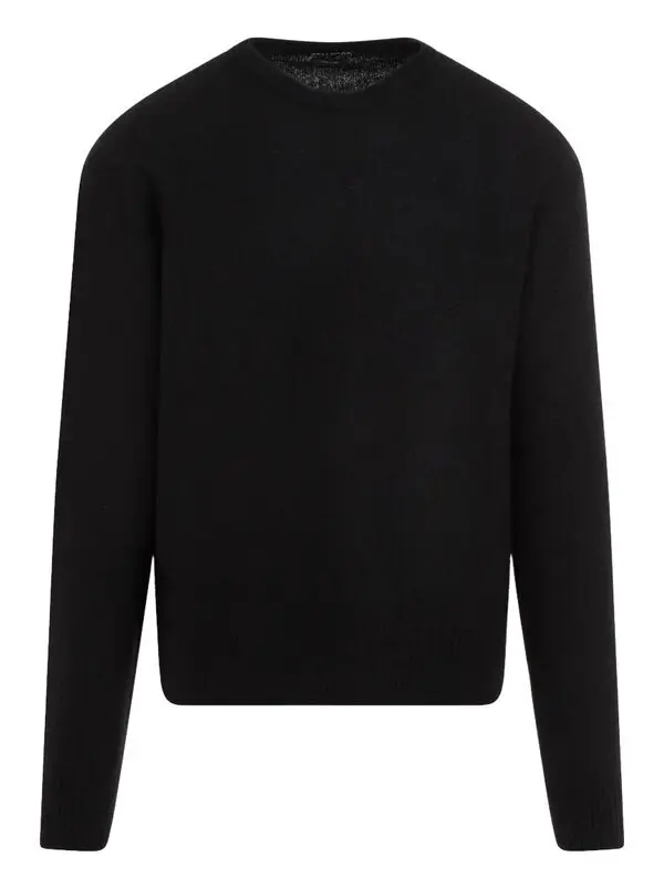 TOM FORD Long-sleeved Crewneck Jumper - Black