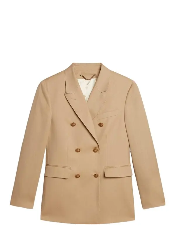 GOLDEN GOOSE Double-breasted Blazer - Nude