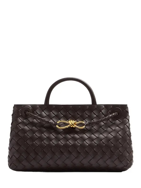 Bottega Veneta Small East-west Andiamo Top Handle Bag - Soft Candy