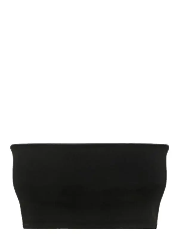 Balmain Bandeau Cropped Top - Black