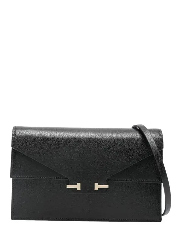 TOM FORD Foldover Top Mini Bag - Black