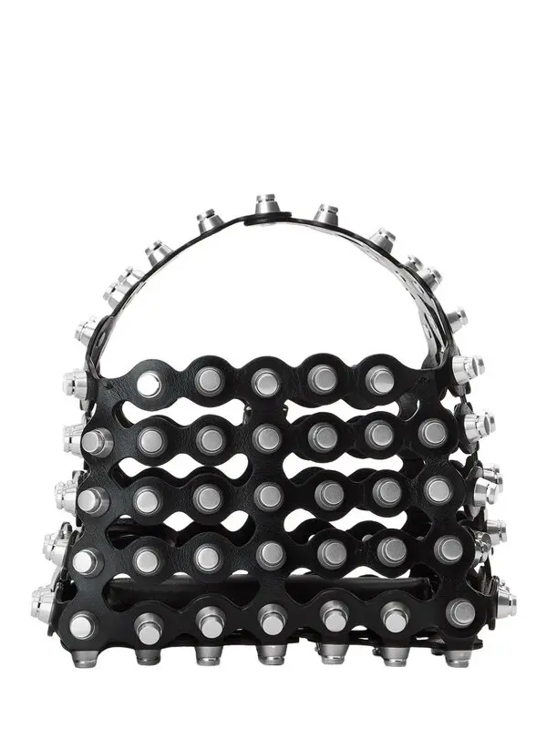 Alexander Wang Small Rex Tote Bag With Studded Detail - Black