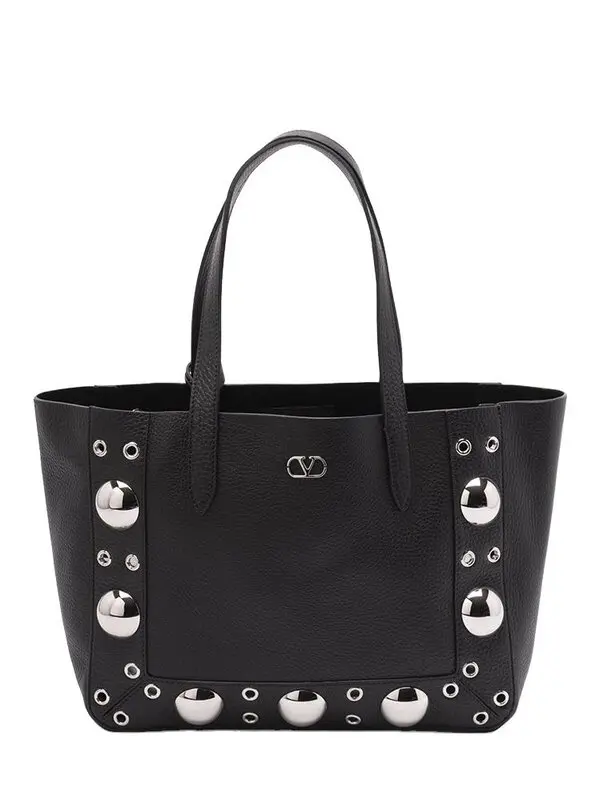 Valentino Garavani Vlogo Signature Shoulder Bag - Black