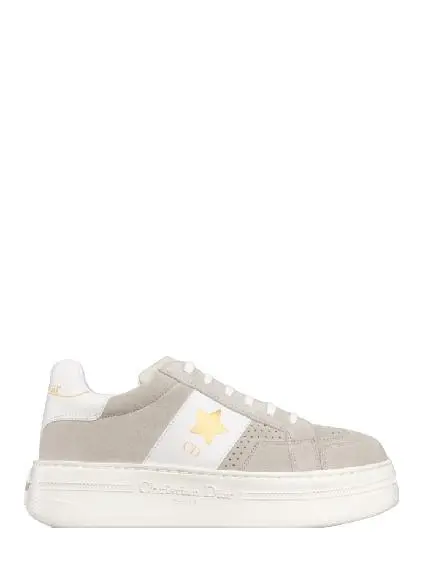 Dior Star Platform Sneaker - Light Beige