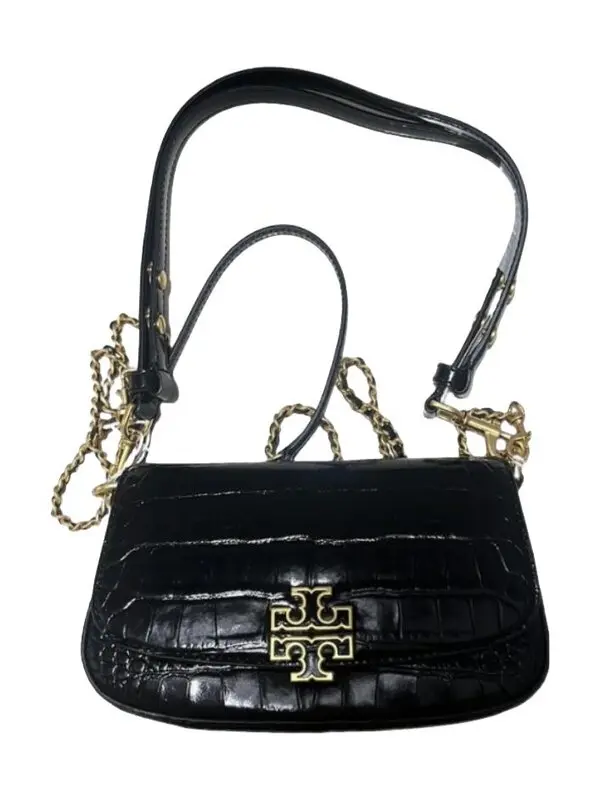 Tory Burch Small Britten Shoulder Bag - Black