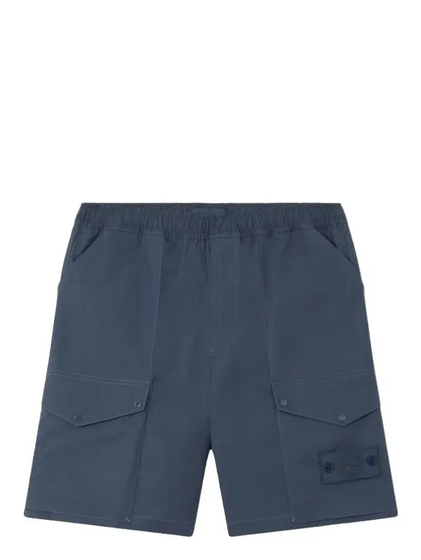Stone Island Ghost Cargo Shorts - Slate Blue
