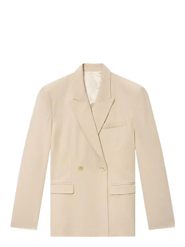 Isabel Marant Étoile Calie Double-breasted Tailored Jacket - Off White